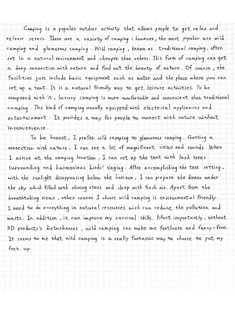 英文作文 康妍0721 | PDF