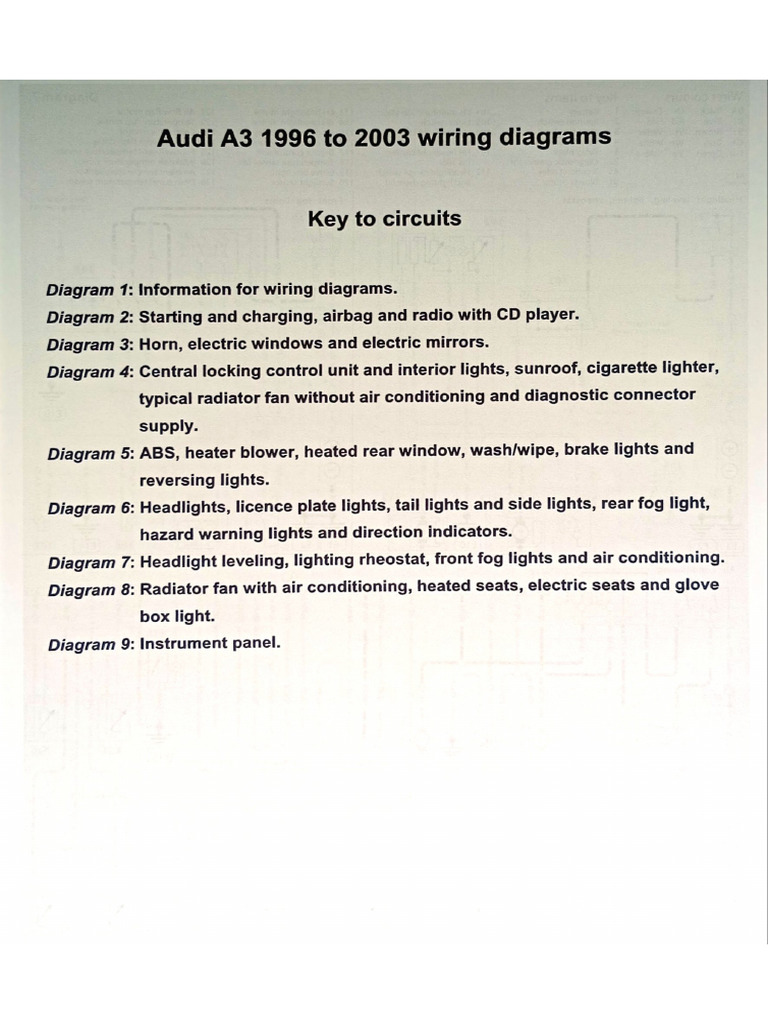 Electric System A3 | PDF