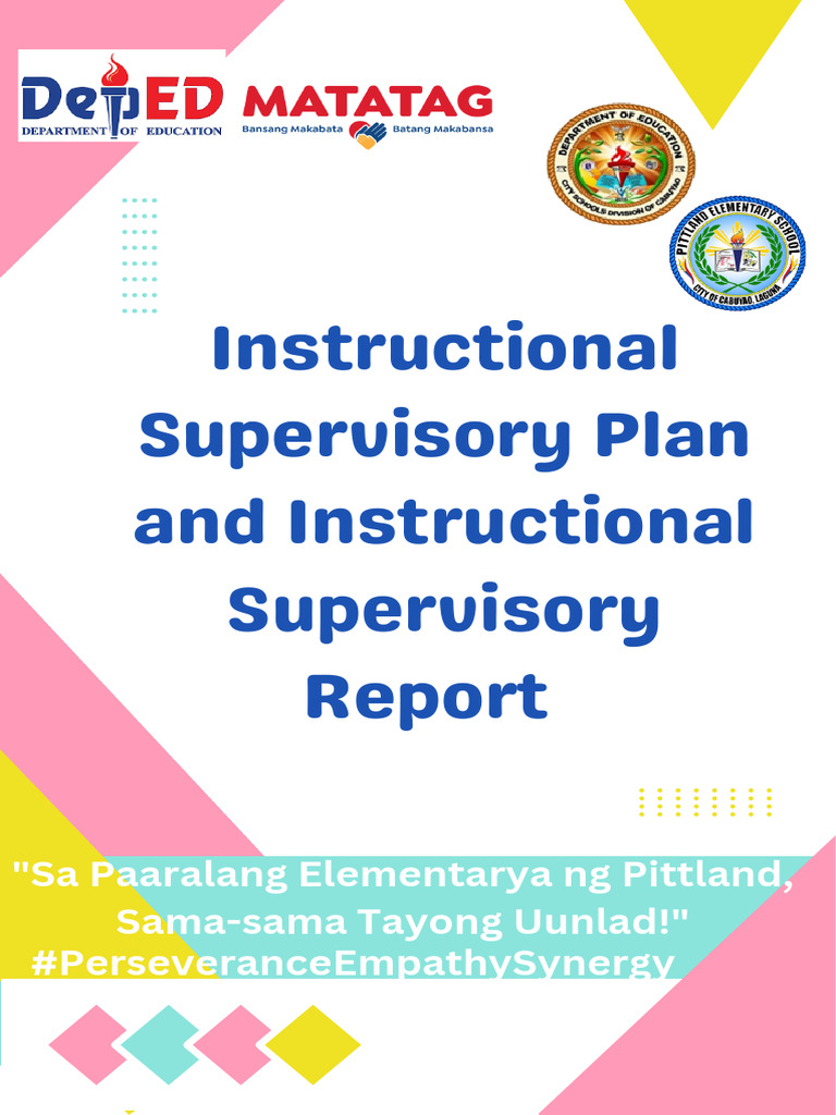 Supervisory Plan and Report Cover | PDF | Self-Improvement | Wellness