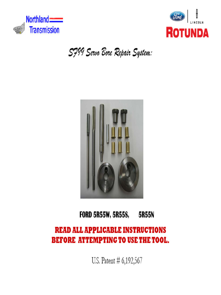 5RW Ford | PDF | Manufactured Goods | Tools