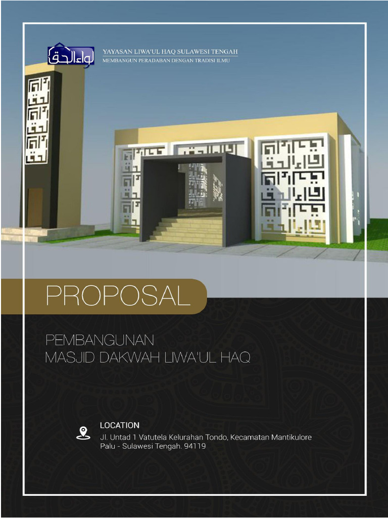 Proposal Masjid | PDF