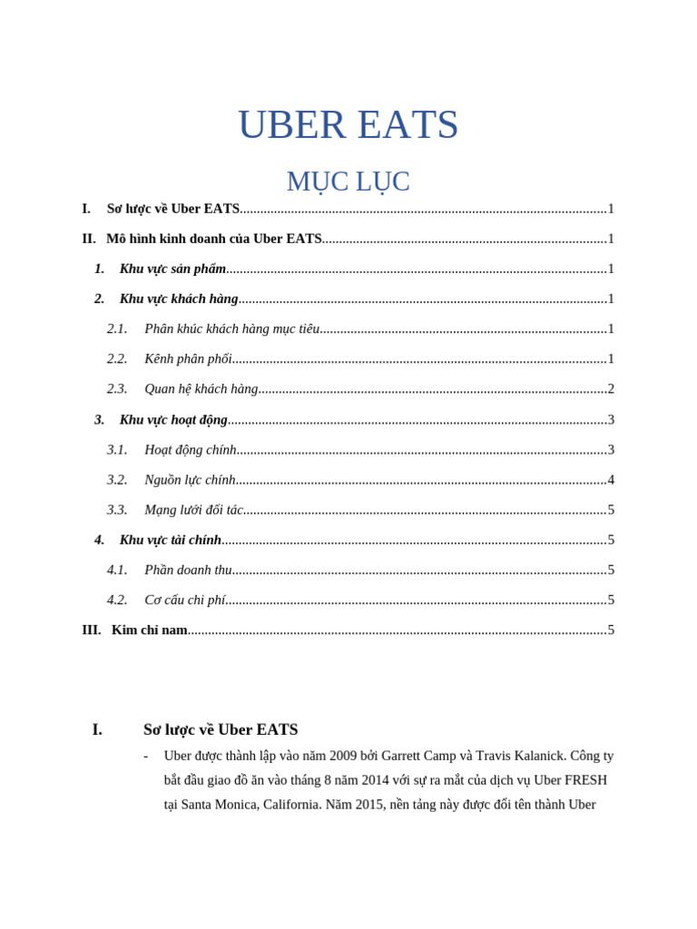 Nhóm 4 Uber Eats | PDF