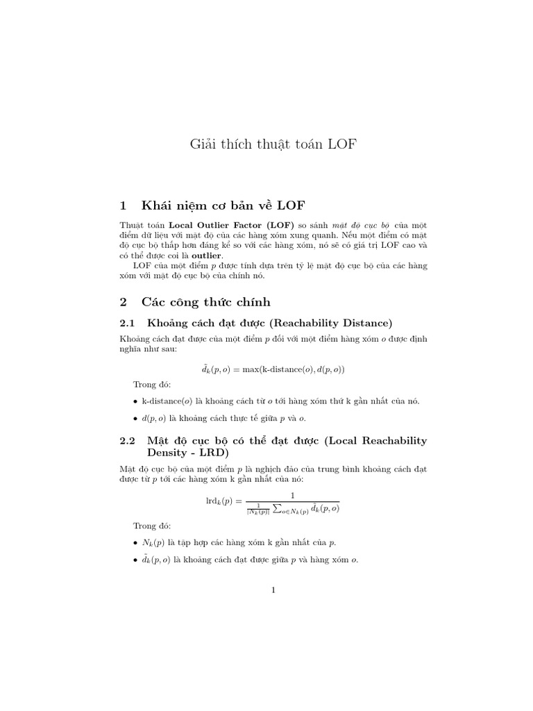 cs313 LOF | PDF