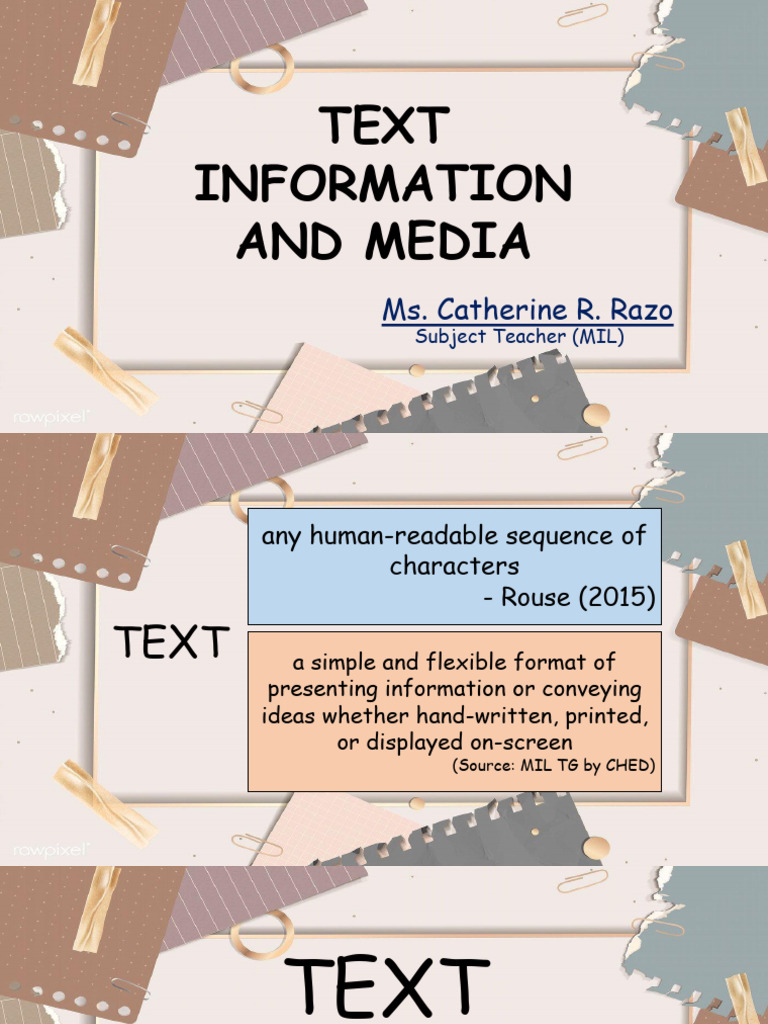 Understanding Text Formats and Typography | PDF