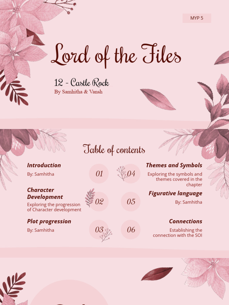 English Presentation | PDF