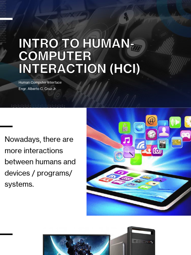 Understanding Human-Computer Interaction | PDF | Usability | Human–Computer Interaction