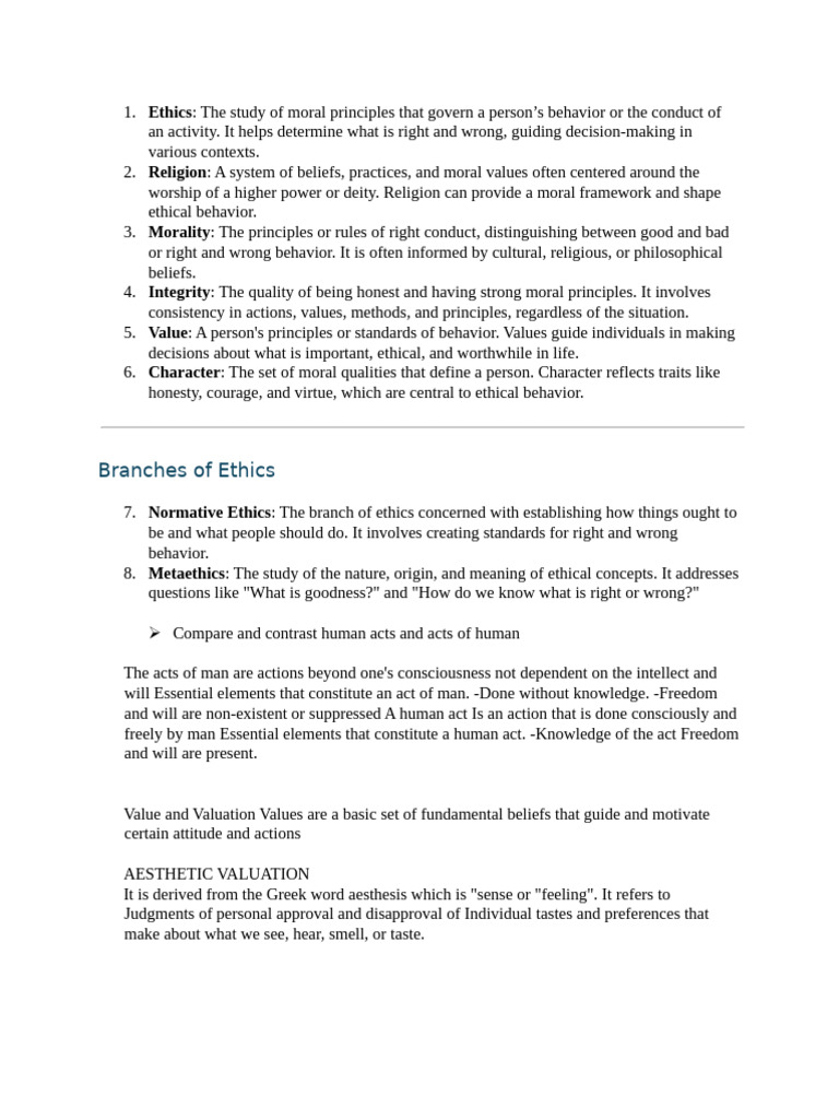 Ethics Reviewer | PDF | Utilitarianism | Morality