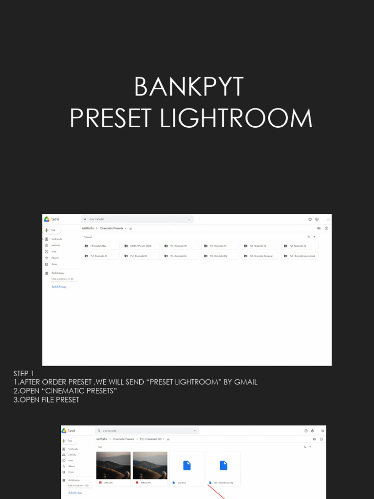 How To Install Preset in Lightroom (PC) | PDF