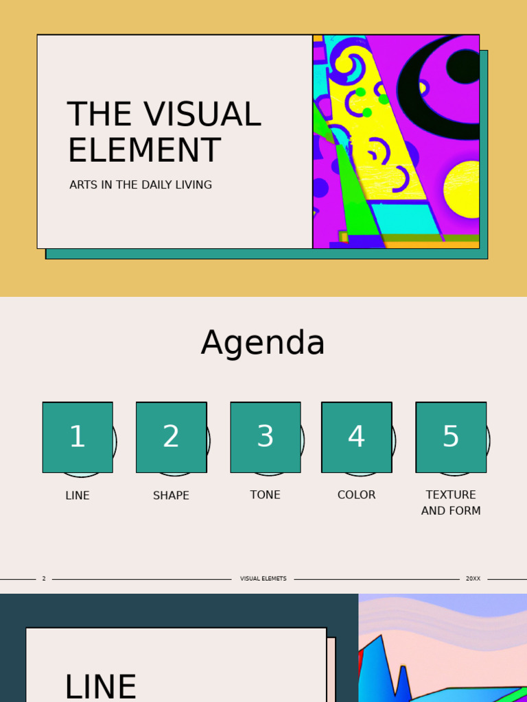 LESSON 2 ADL L2 THE VISUAL ELEMENT Autosaved | PDF | Shape | Pattern