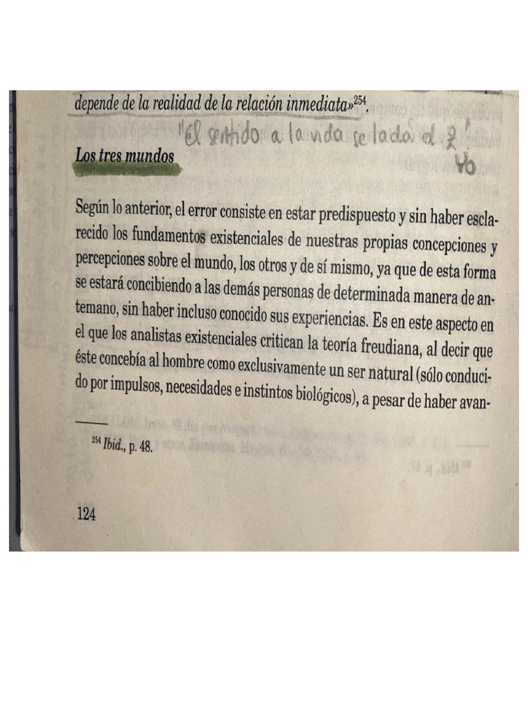 Texto Base Eigenwelt | PDF