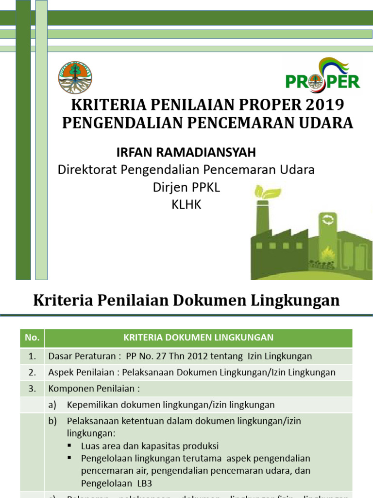 Bab 10 Kriteria Proper Ppu 2019 | PDF