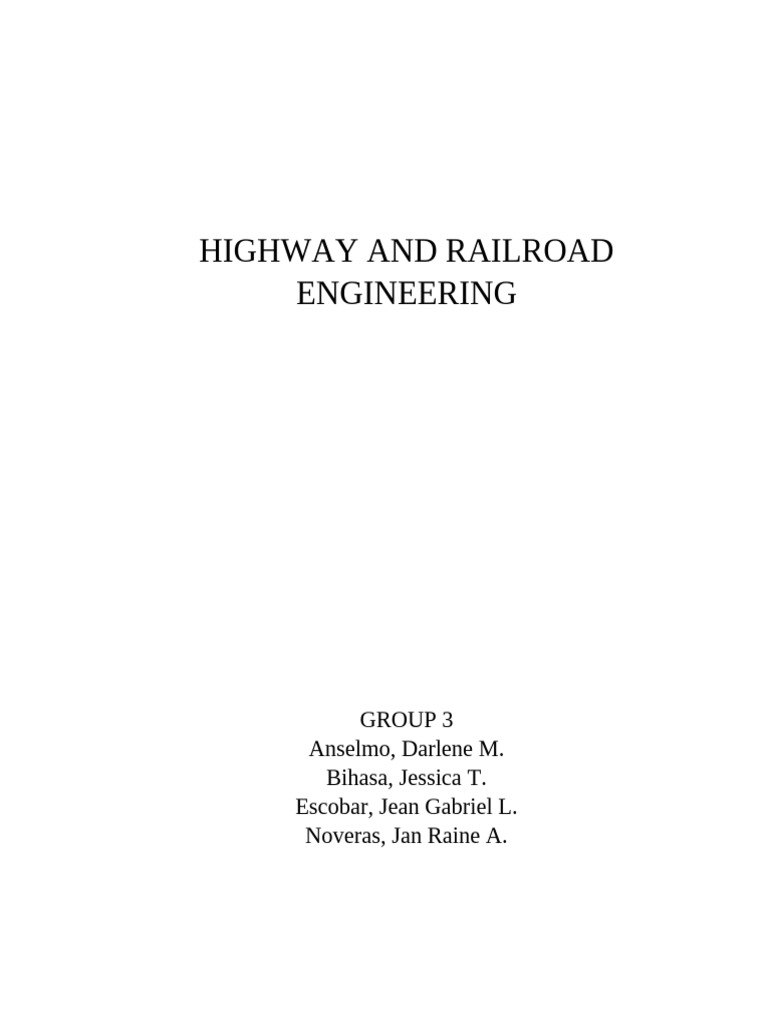Sustainable Highway and Railroad Engineering | PDF | Sustainability ...