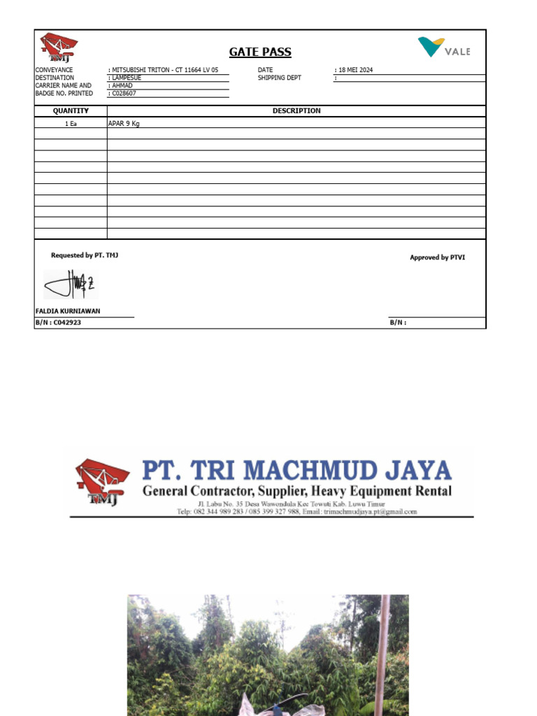 Bb1 Gate Pass 015 | PDF