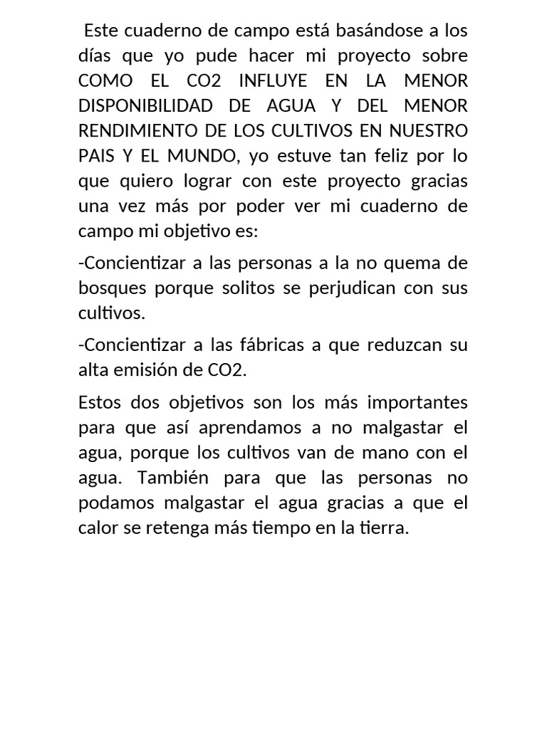Breves Palabras | PDF