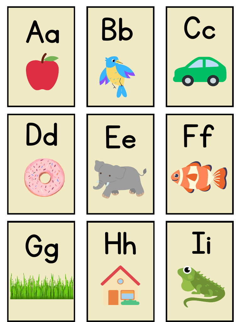 Alphabet Letters 2 | PDF