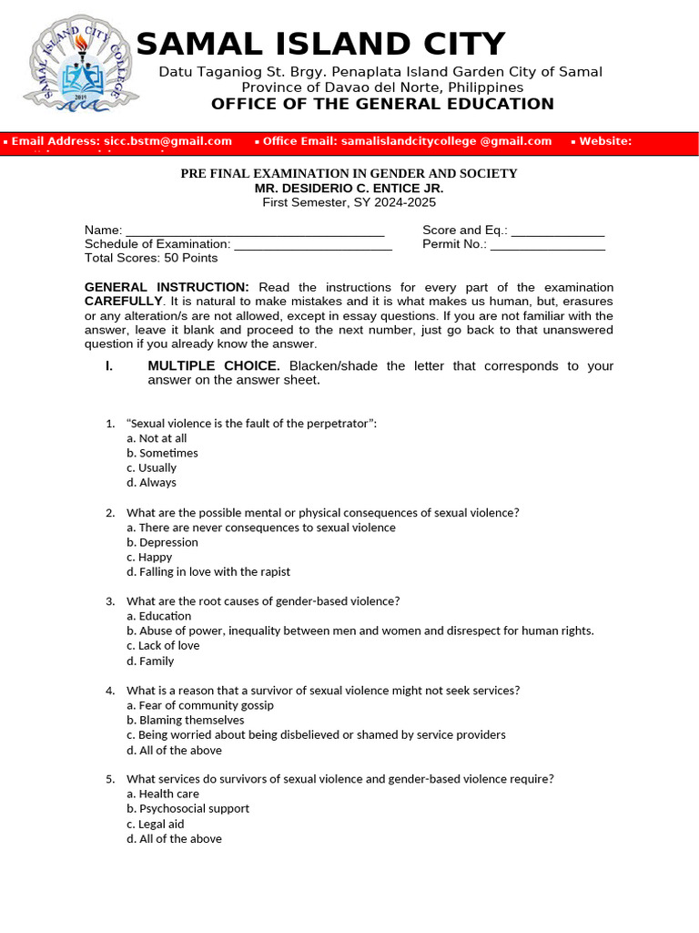 Pre Finals | PDF | Sexually Transmitted Infection | Menstrual Cycle