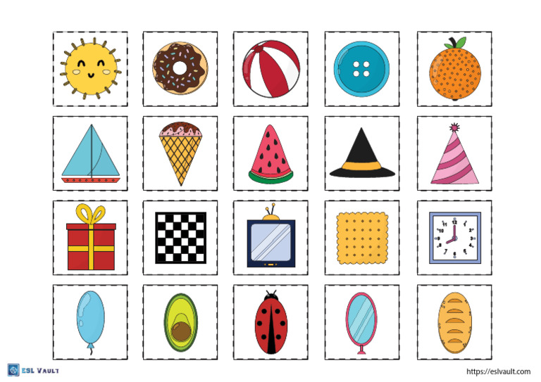 2d Shape Matching Game Printable 3 | PDF
