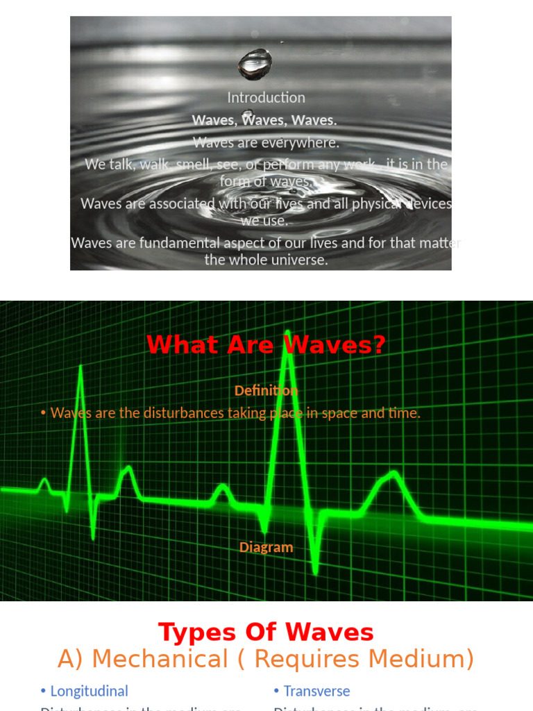 Waves | PDF | Waves | Wavelength