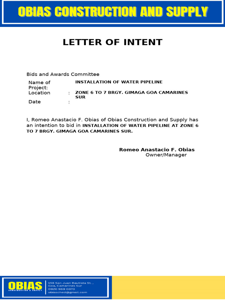 Installation of Water Pipepline | PDF