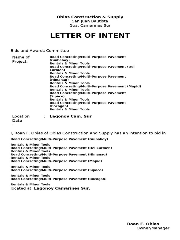 Road Concreting Multi-Purpose Pavement 6 Sites | PDF | Specification ...
