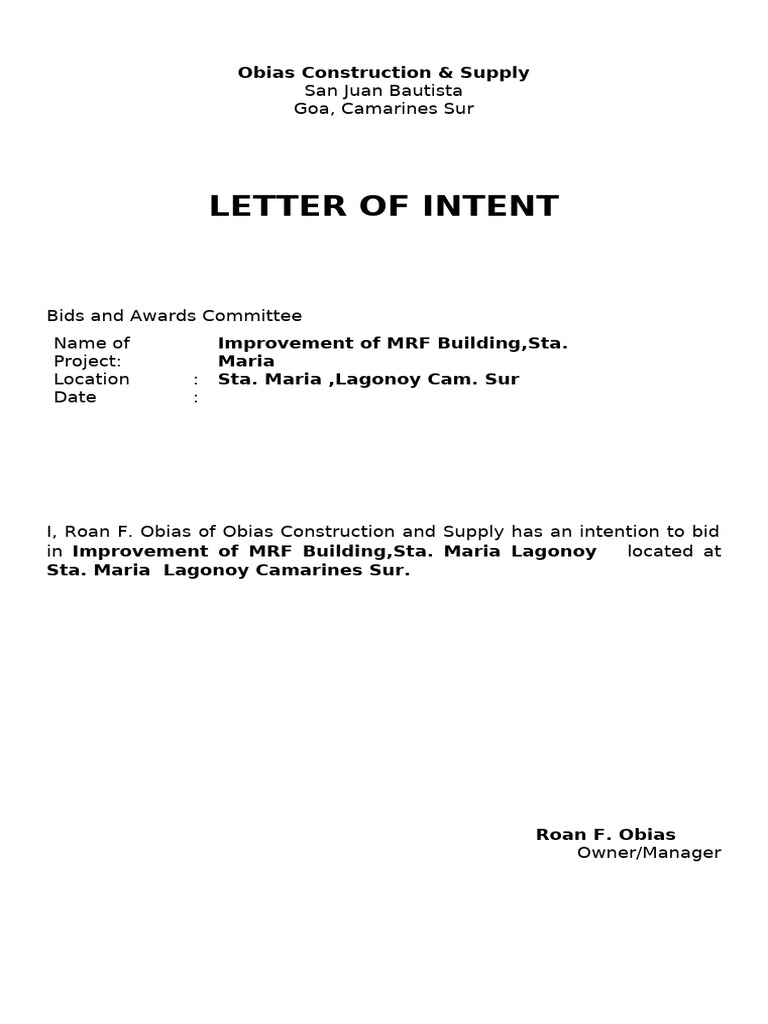 Improvement of MRF Building, Sta. Maria | PDF | Window | Specification ...