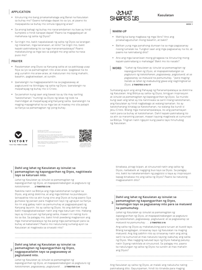 What Shapes Us 1 Kasulatan Print | PDF