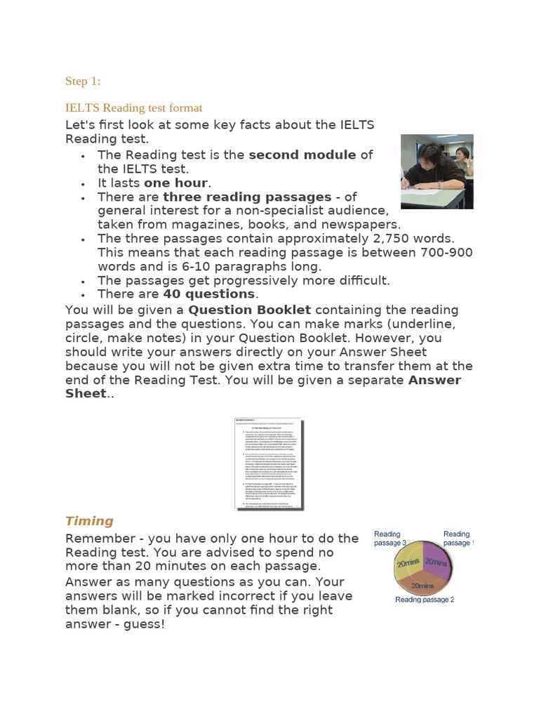 IELTS Reading Acadamic New | PDF | Multiple Choice | Foods