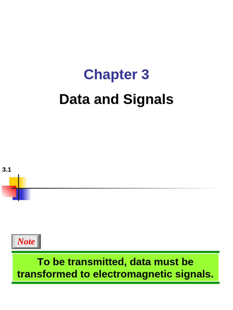 ch03 (Data N Signals) | PDF | Phase (Waves) | Signal To Noise Ratio