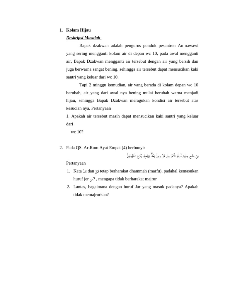 Soal MK Mts | PDF