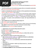 Mating Systems in Animal Breeding | PDF | Inbreeding | Breeding