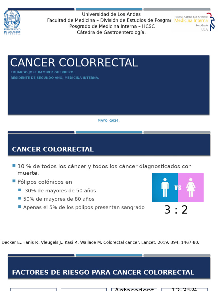 Guía Completa sobre Cáncer Colorrectal | PDF | Cáncer | Epidemiología