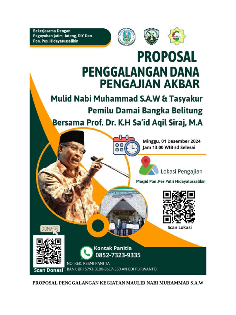 Proposal Penggalangan Dana | PDF