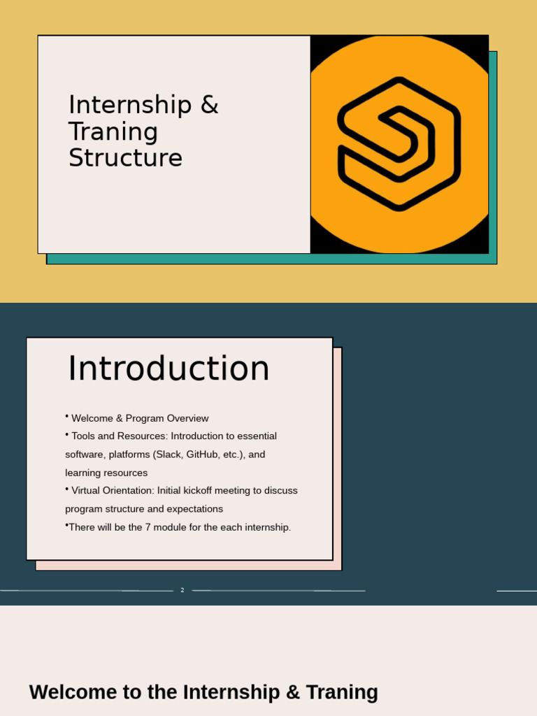 Virtual Internship Structure (CP-T) | PDF