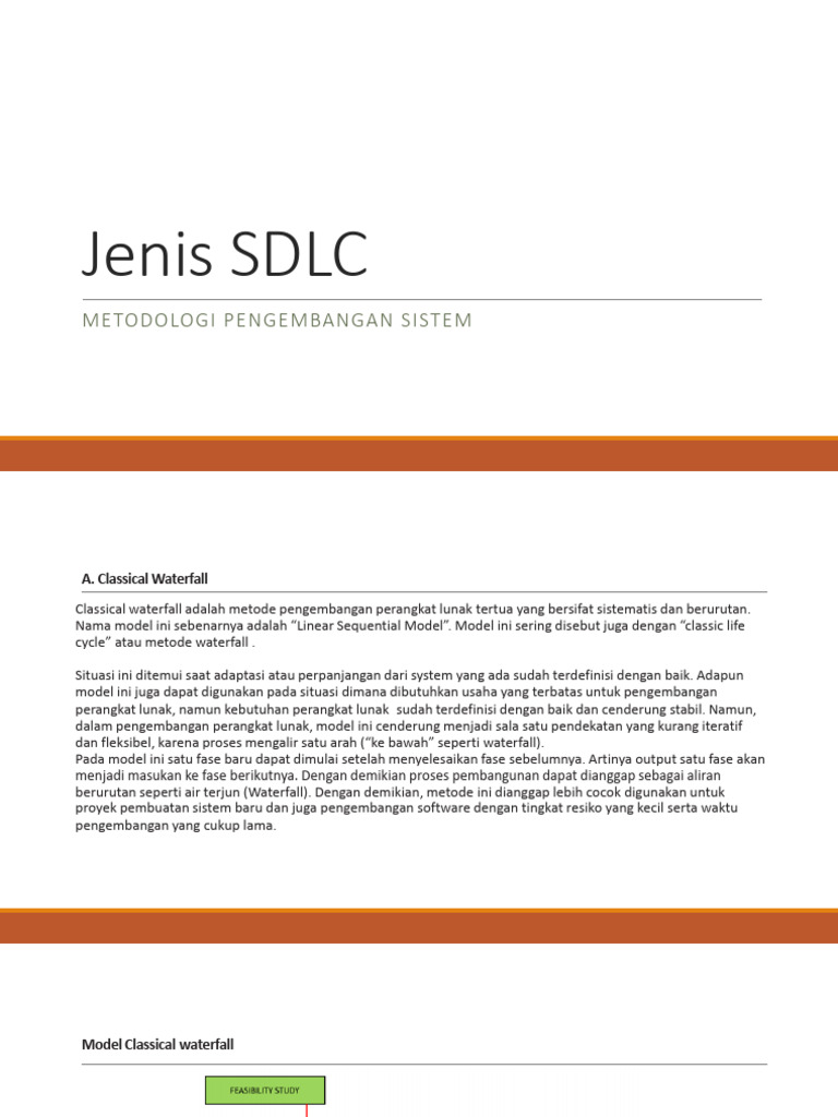 Jenis SDLC | PDF