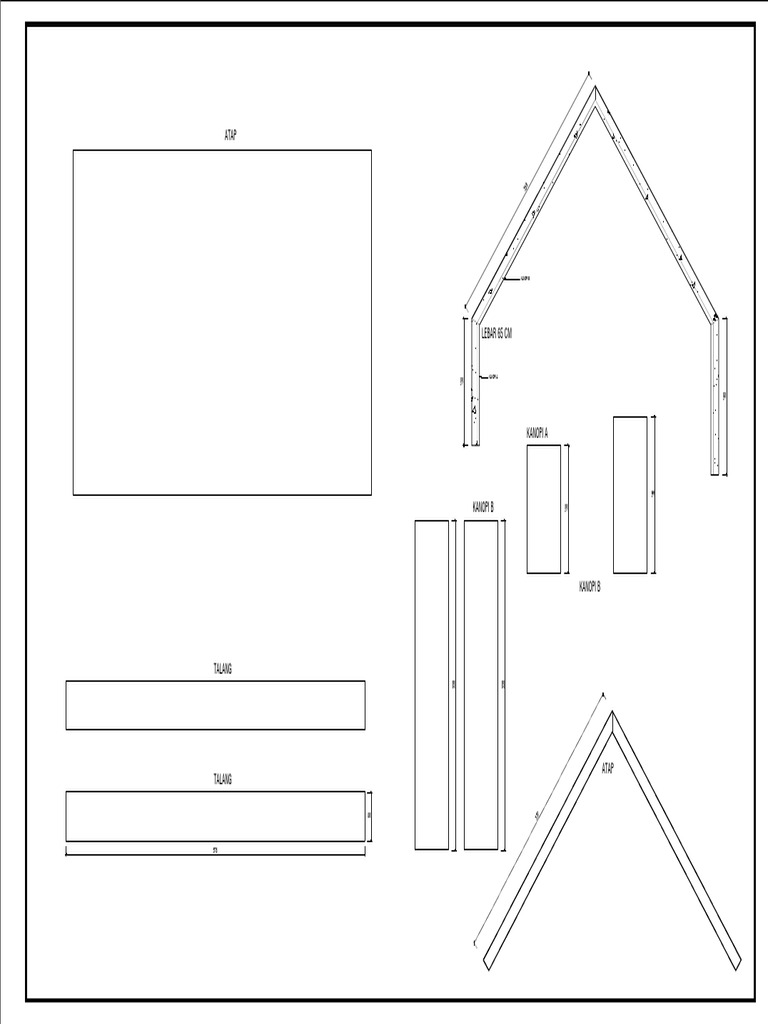 Sketsa Atap | PDF
