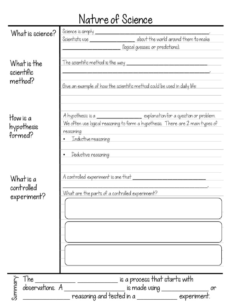Cornell Notes - Quick Print | PDF | Experiment | Science
