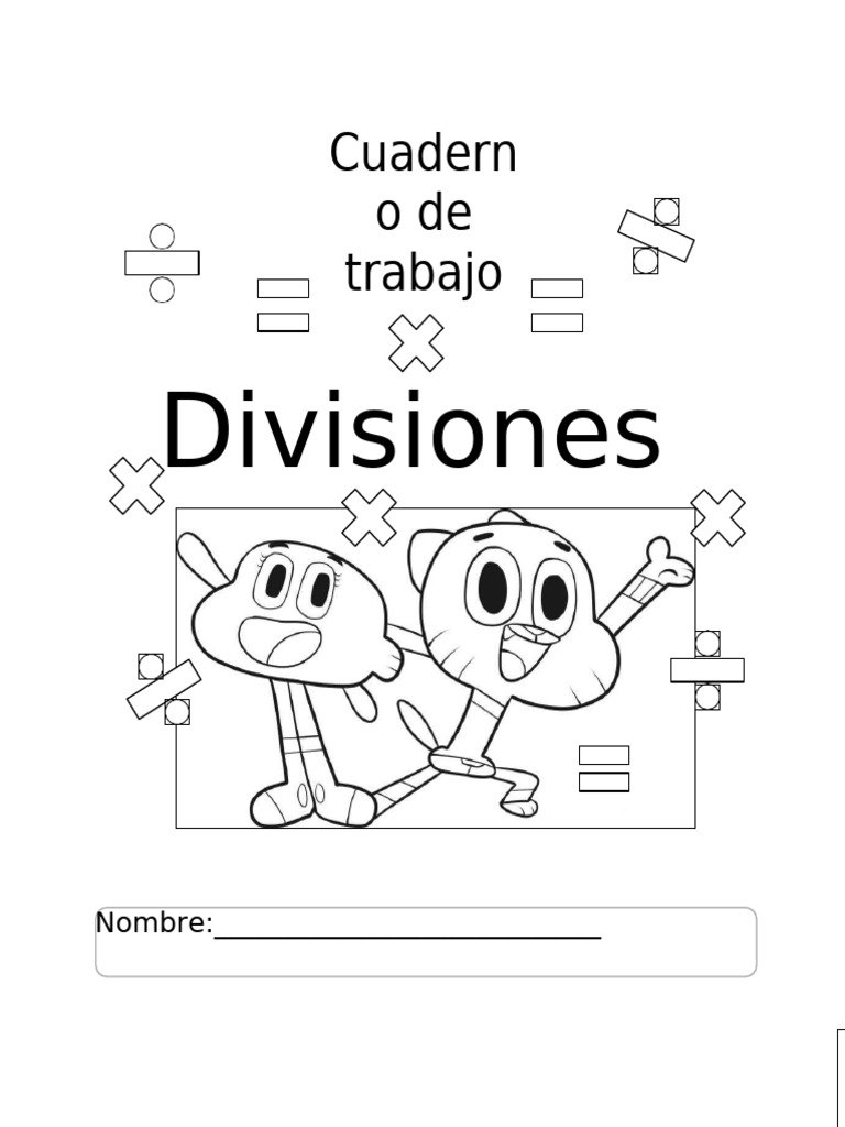 Cuadernillo de Divisiones para Tercer Grado | PDF