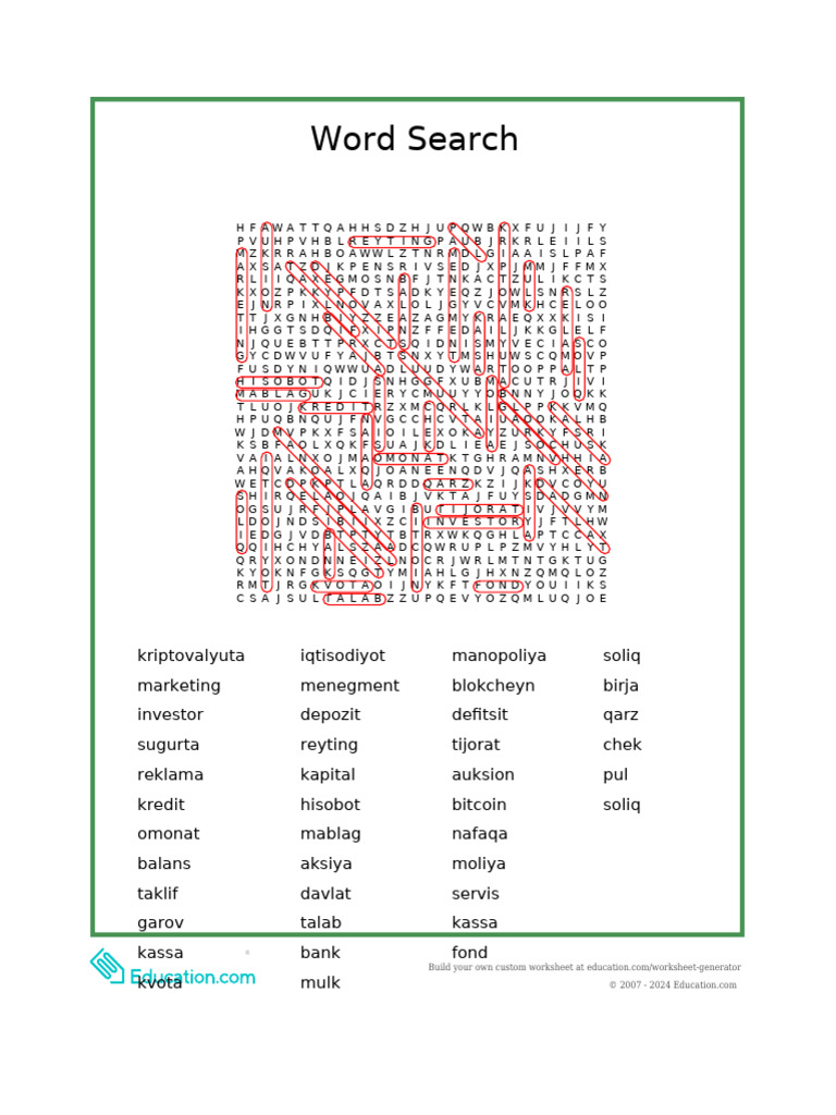 Worksheet Answerkey | PDF