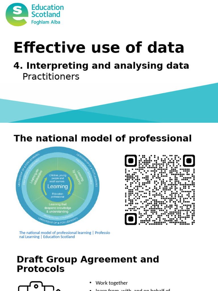 Practitioner Module 4 Interpreting and Analysing Data | PDF | Learning | Data