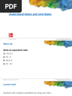 SI - 6.RP.A.2 - Understand Unit Rates | PDF