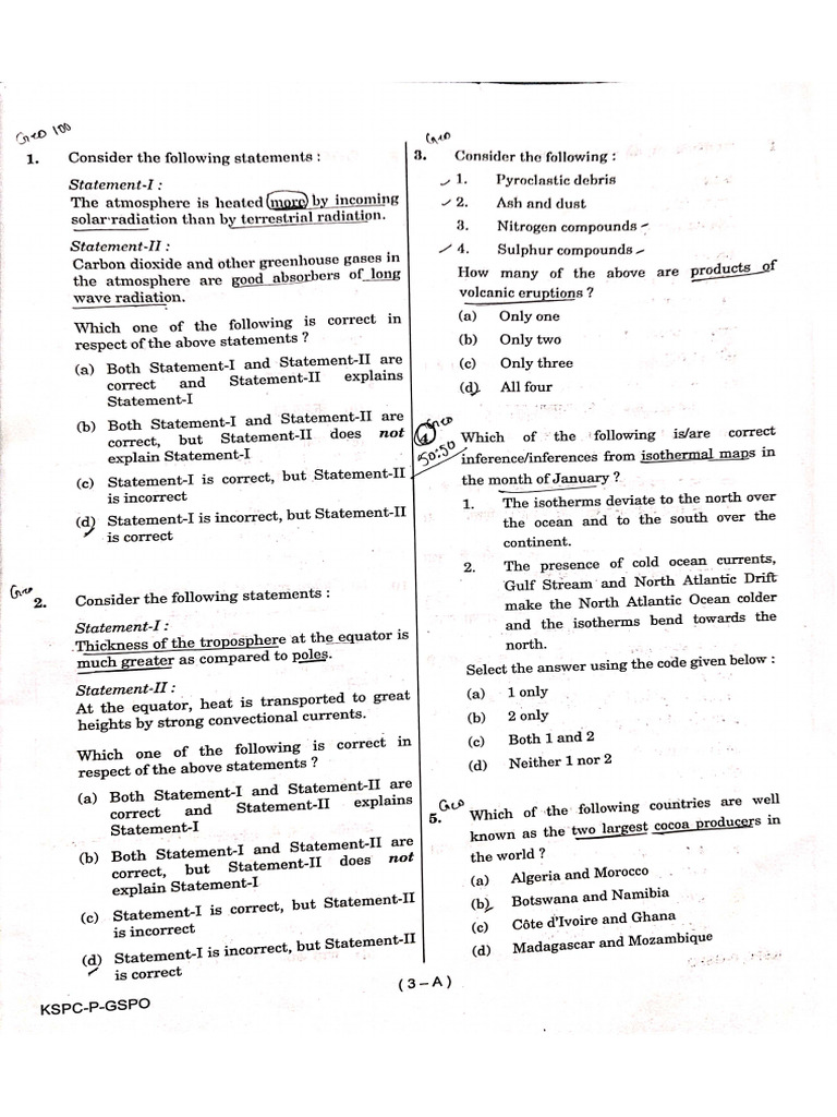 UPSC Prelims 2024 GS Paper 1 Question Paper PDF Set A | PDF