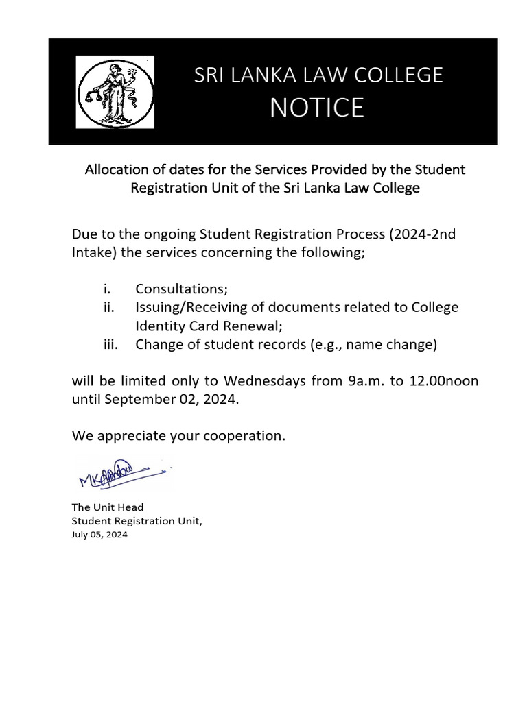 Notice 05.07.2024 | PDF