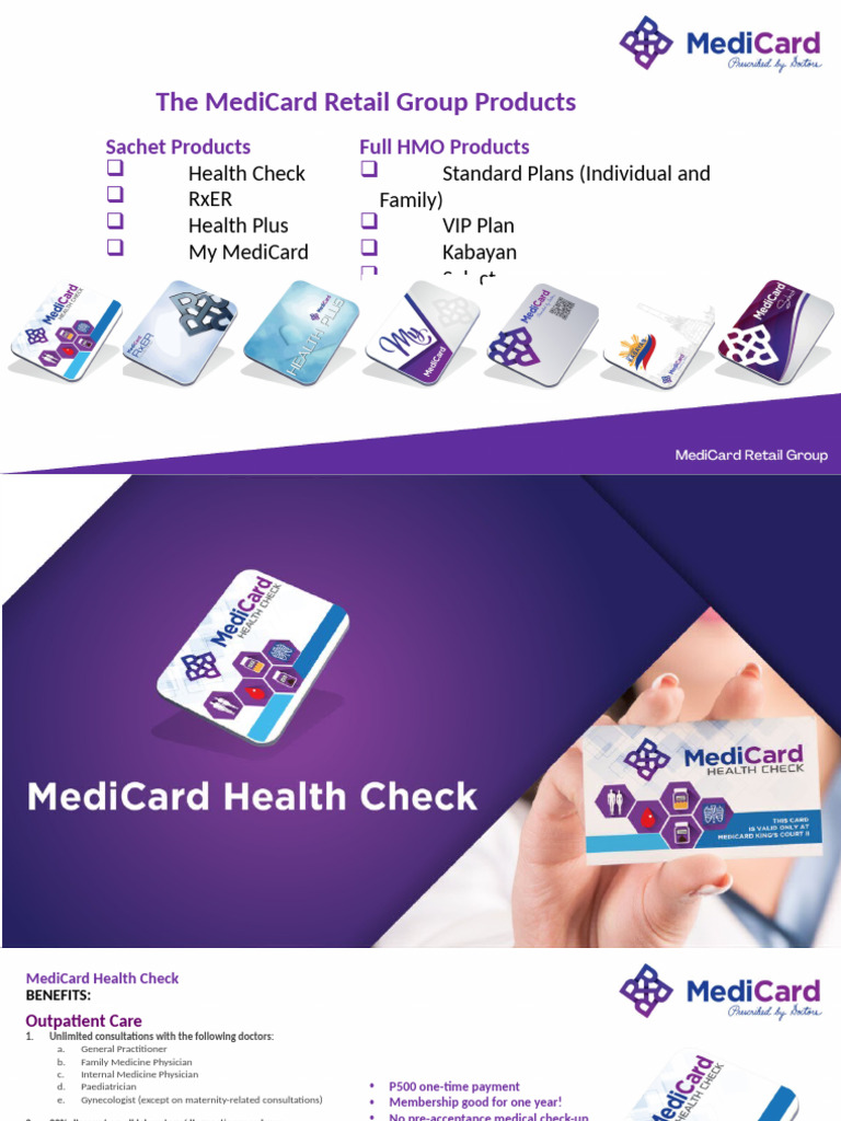 MediCard Retail Products June 2023 | PDF | Physical Examination ...