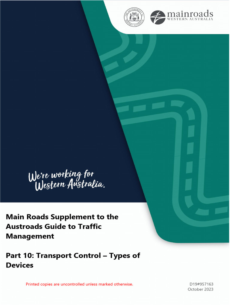 Part 10 Transport Control Types of Devices | PDF | Traffic Light | Traffic
