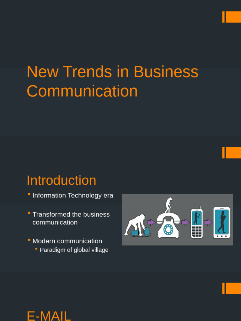 New Trends in Business Communication | PDF | Career & Growth ...