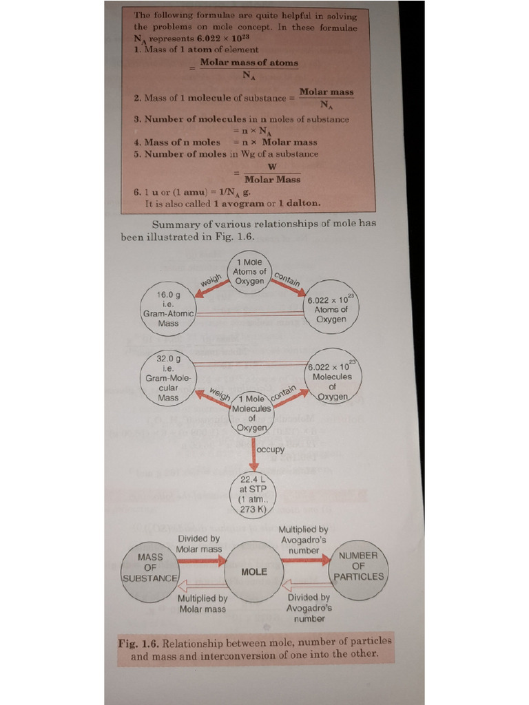 Mole Concept ... Questions | PDF
