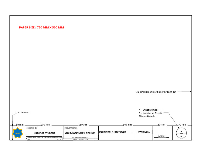 Machine Foundation Layout | PDF