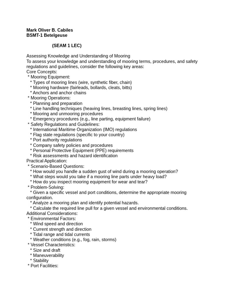 (Seam 1) A13 Formative Assessment | PDF