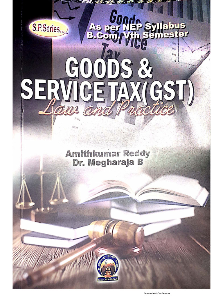 GST PDF ALL CHAPTER (1) | PDF GST PDF ALL CHAPTER (1) | PDF