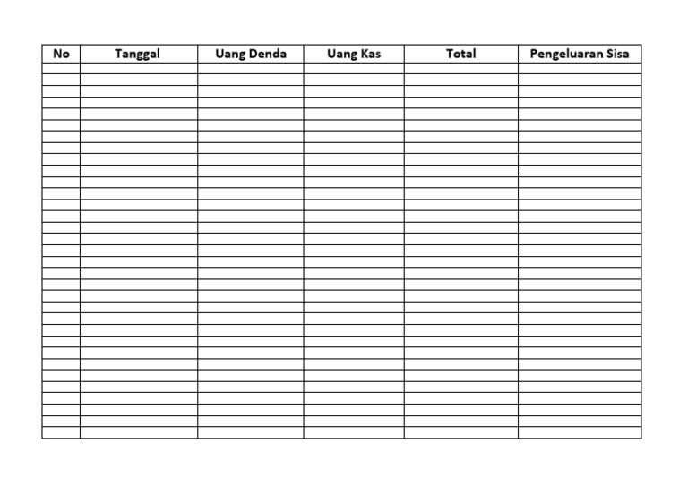 Pak Sek File Tabel | PDF